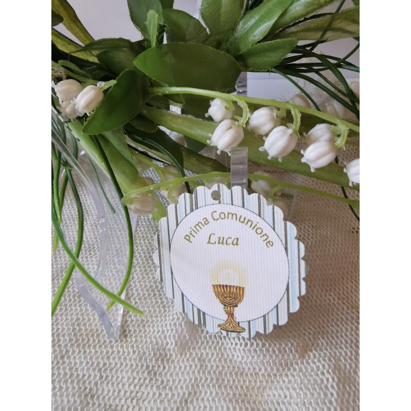 TAG PRIMA COMUNIONE - Bomboniera Chic