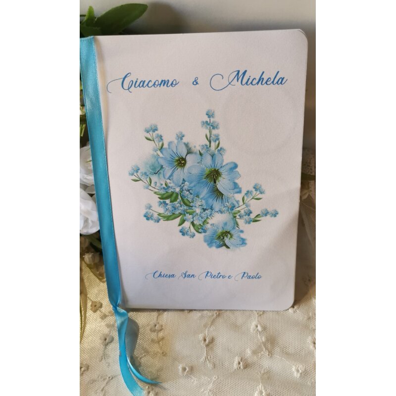 LIBRETTO MESSA fiori - Bomboniera Chic