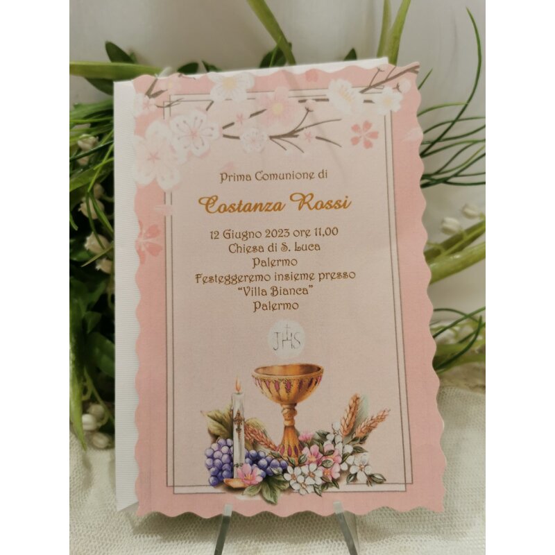 INVITO PRIMA COMUNIONE - Bomboniera Chic